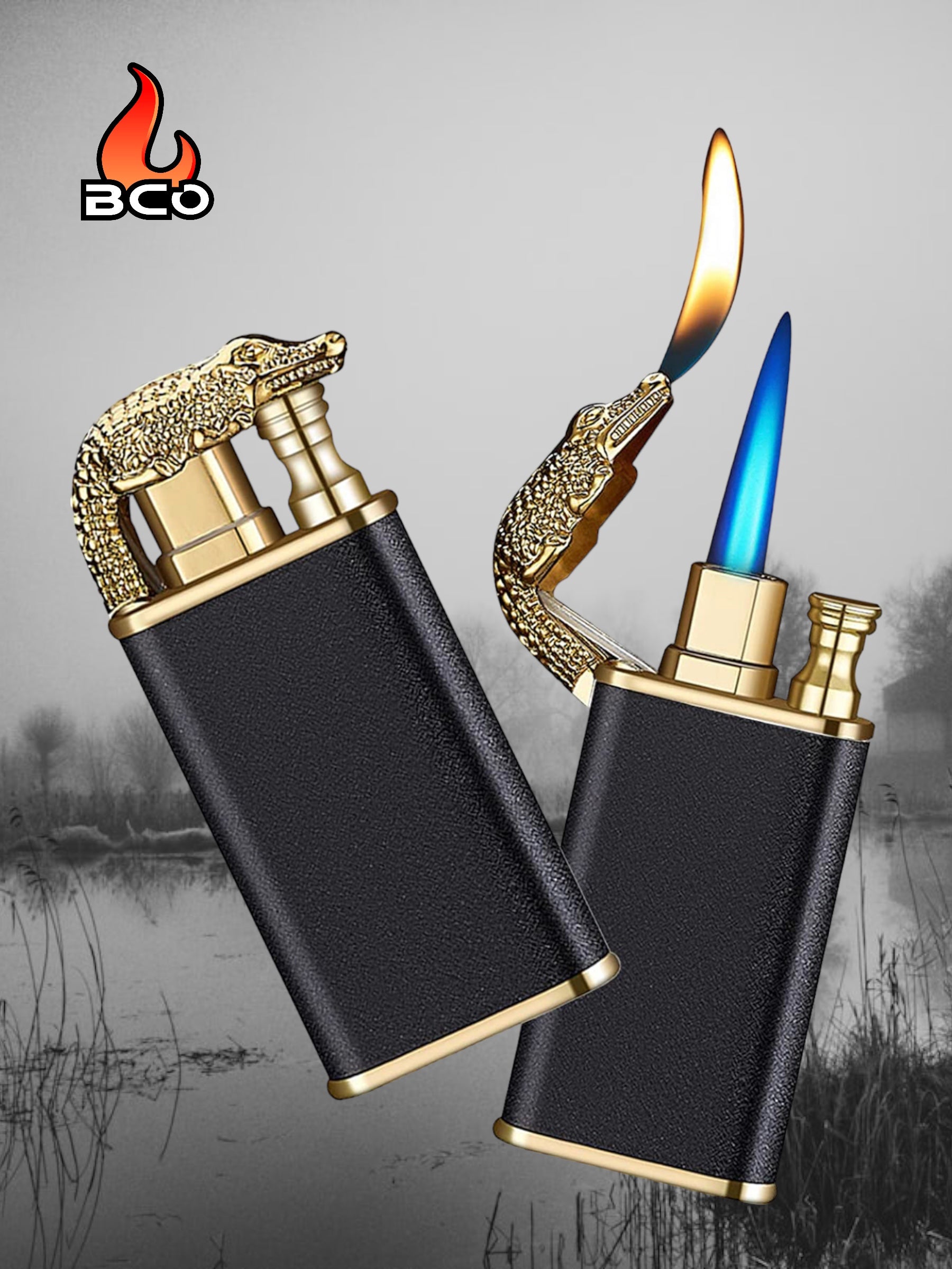Gator Flame V2 Dual Torch Lighter – KatanaBlaze