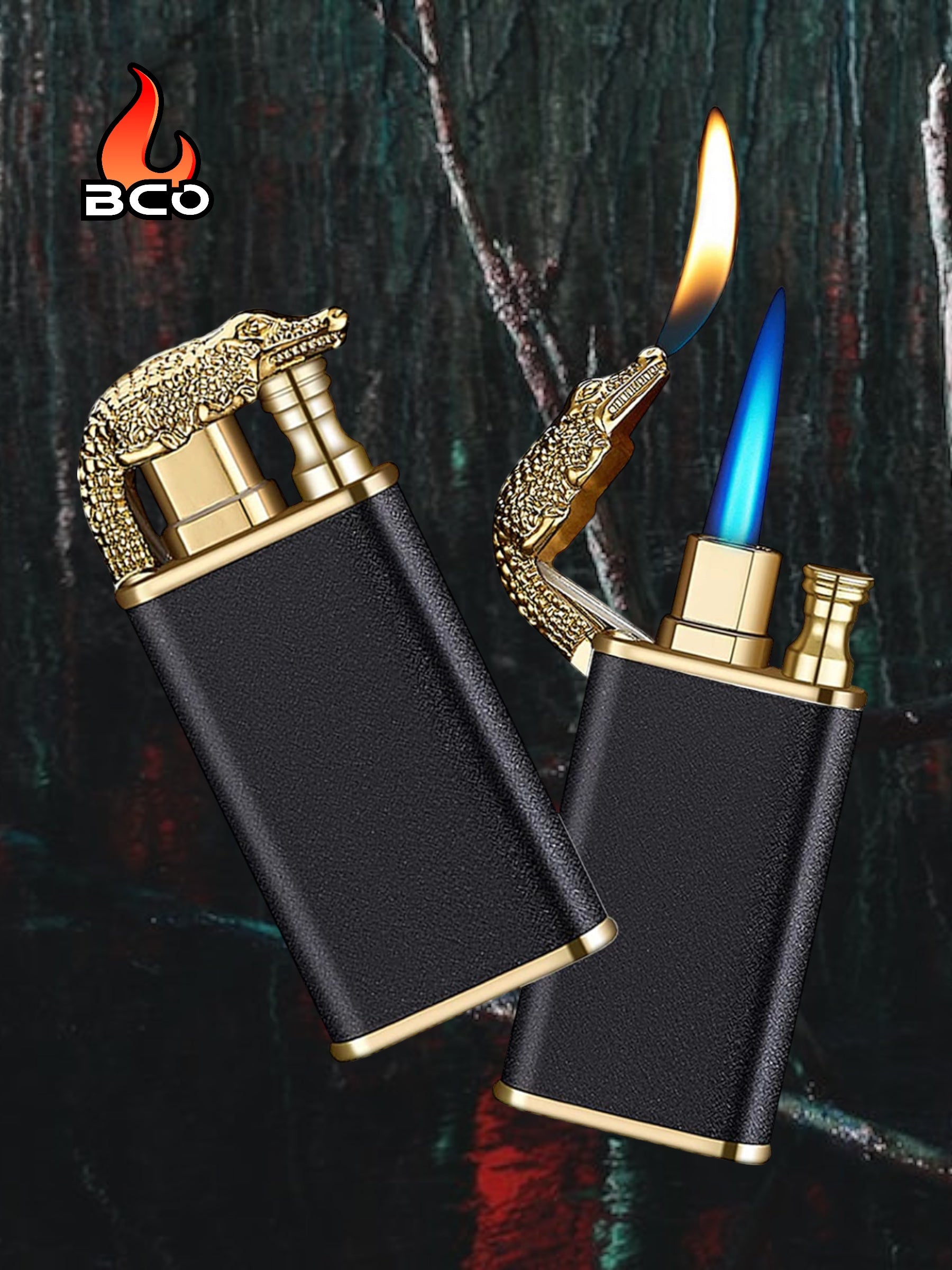 Gator Flame V2 Dual Torch Lighter – KatanaBlaze